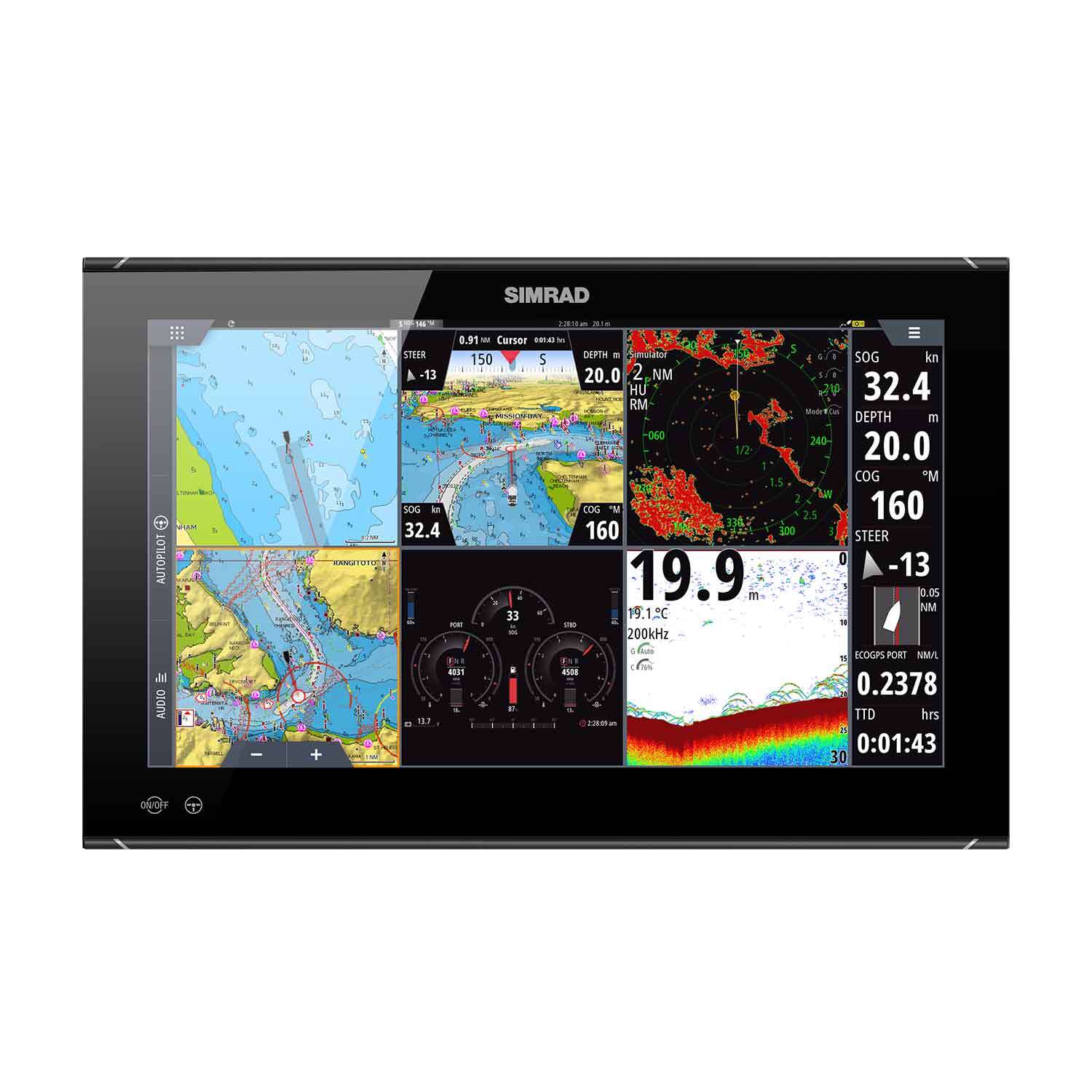 SIMRAD NSO evo3S 19" Multifunction Display
