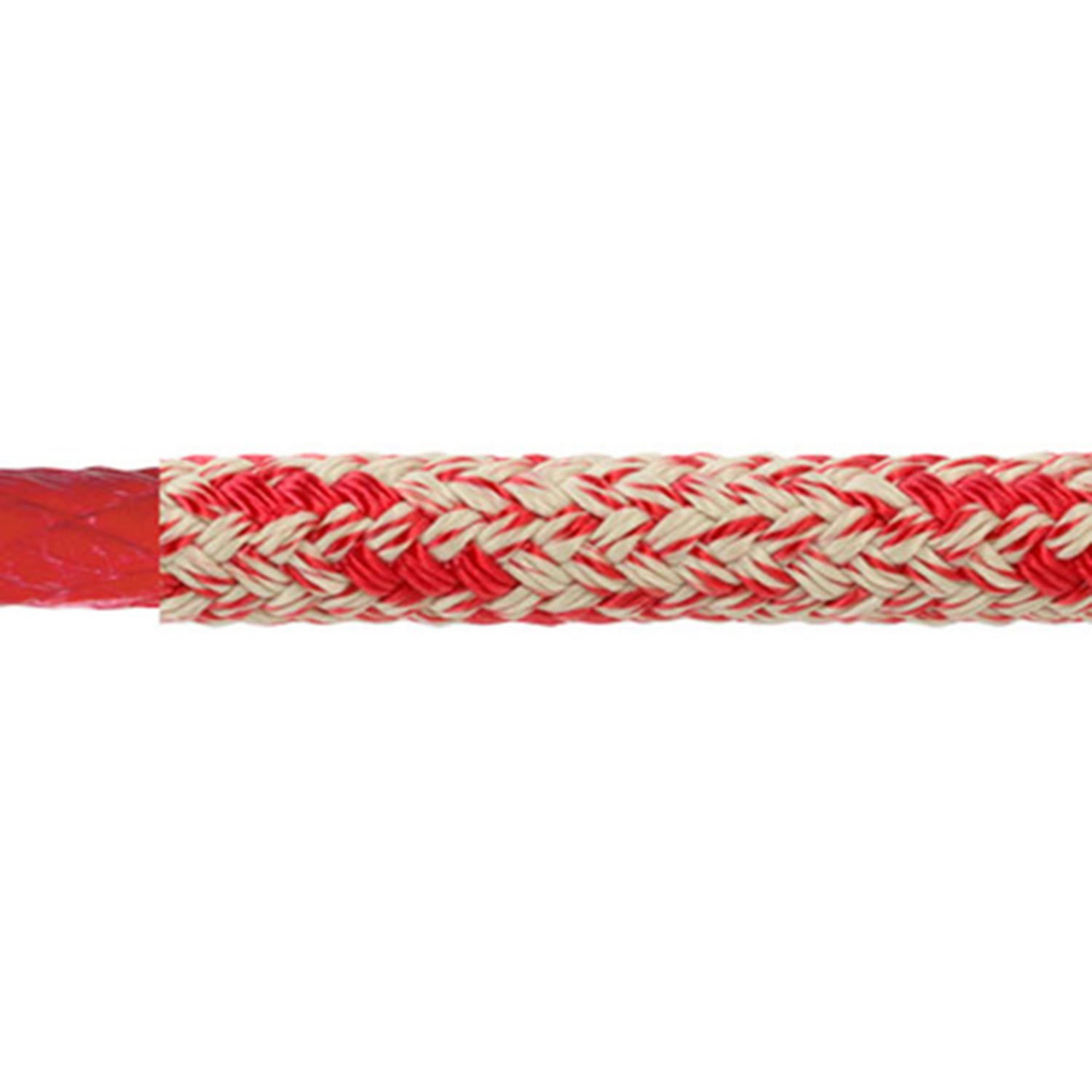 SAMSON ROPE 6mm WarpSpeed II Double Braid, Red