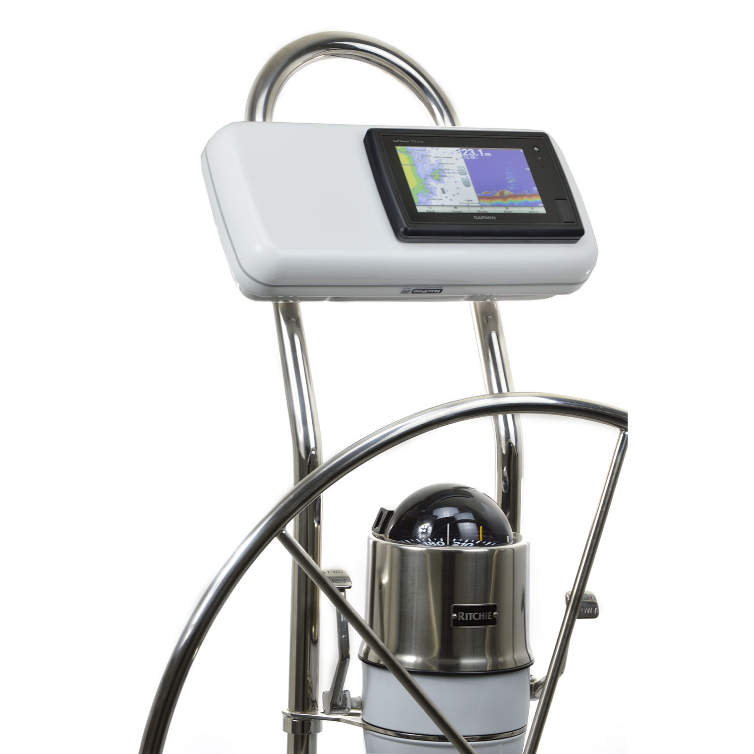 NAVPOD SystemPod Precut for Garmin GPSMAP® with Space on Left, for 9.5 ...