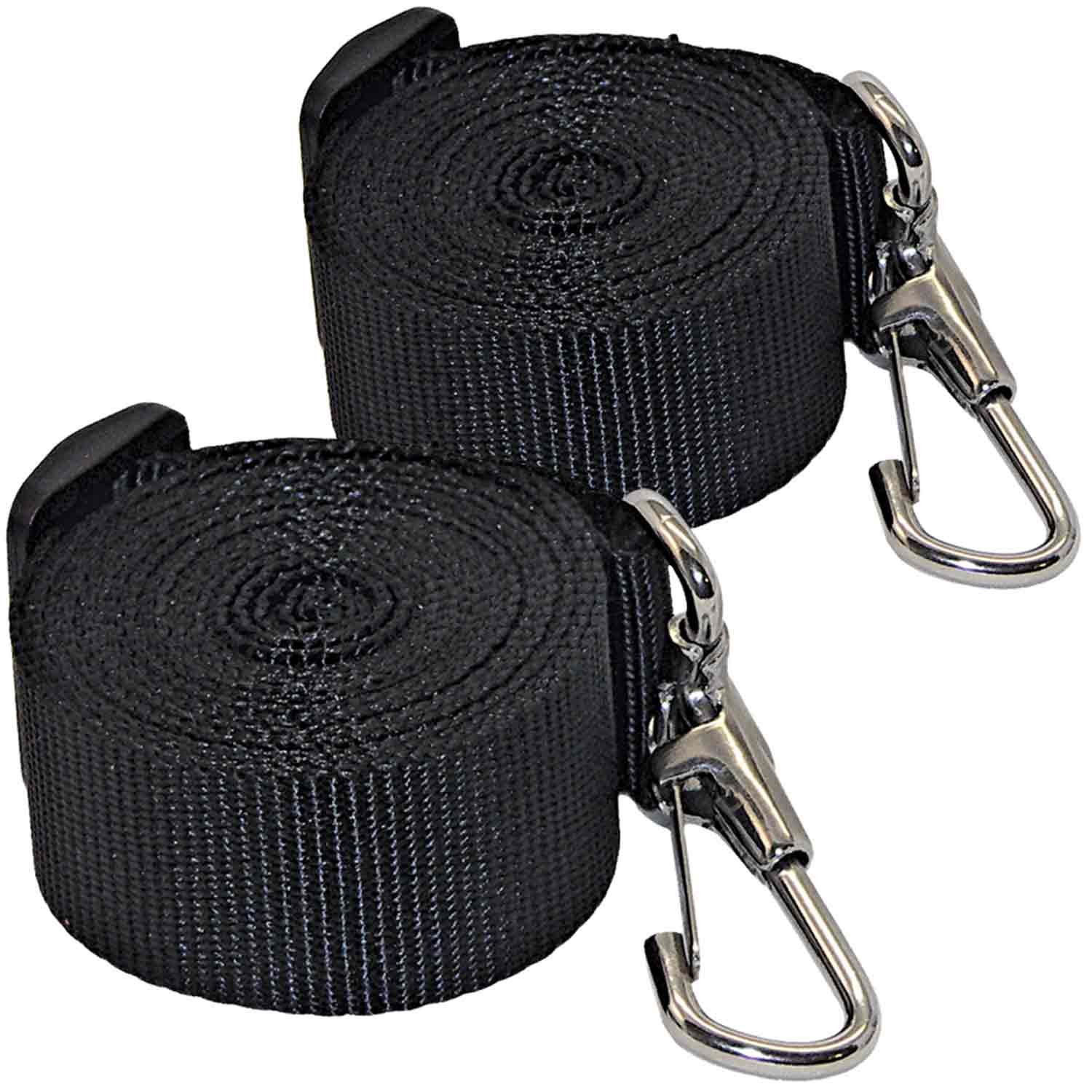 SEAFIT 96" Bimini Top Straps, Black, Pair