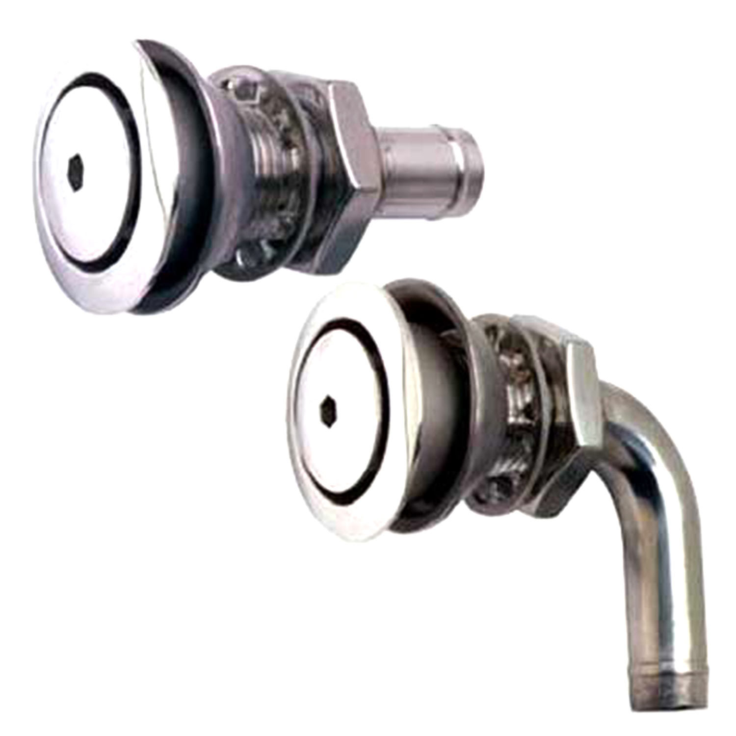 ATTWOOD Flush-Mount 316 Stainless Fuel Vents
