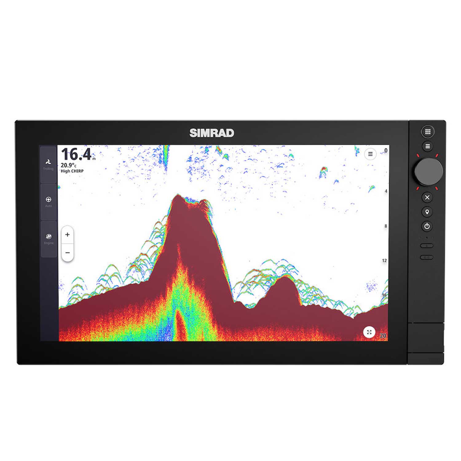 SIMRAD NSS4 12" Multifunction Display with Sonar and C-MAP® Discover X ...