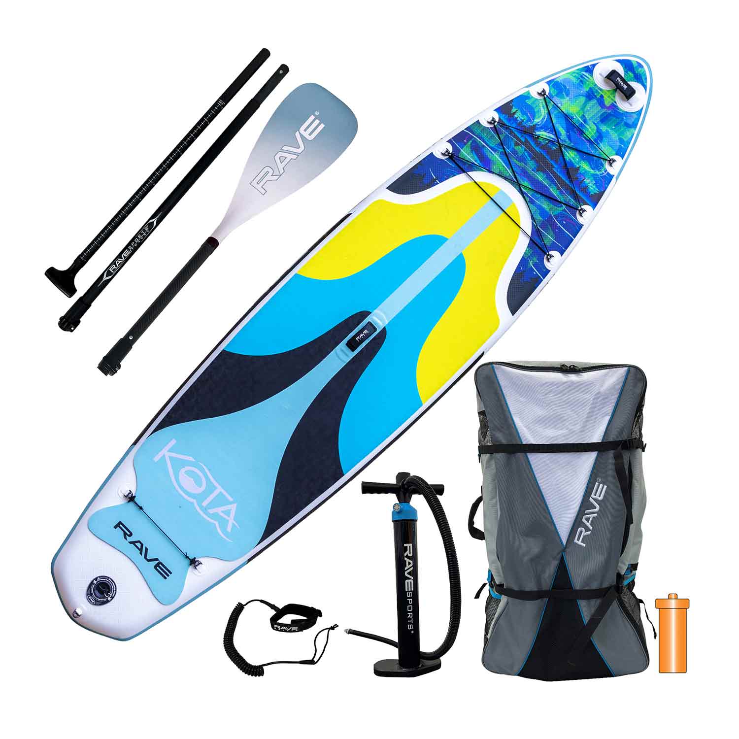 RAVE SPORTS Kota Borealis iSUP 11' 2" Inflatable Stand Up Paddleboard