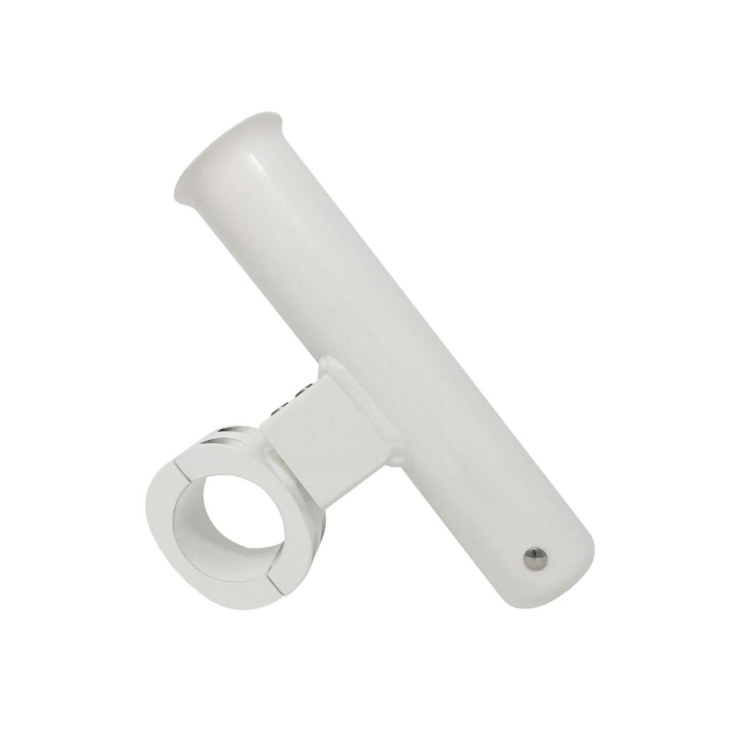 FISHMASTER Aluminum Vertical Clamp-On Rod Holder with Universal Inserts ...