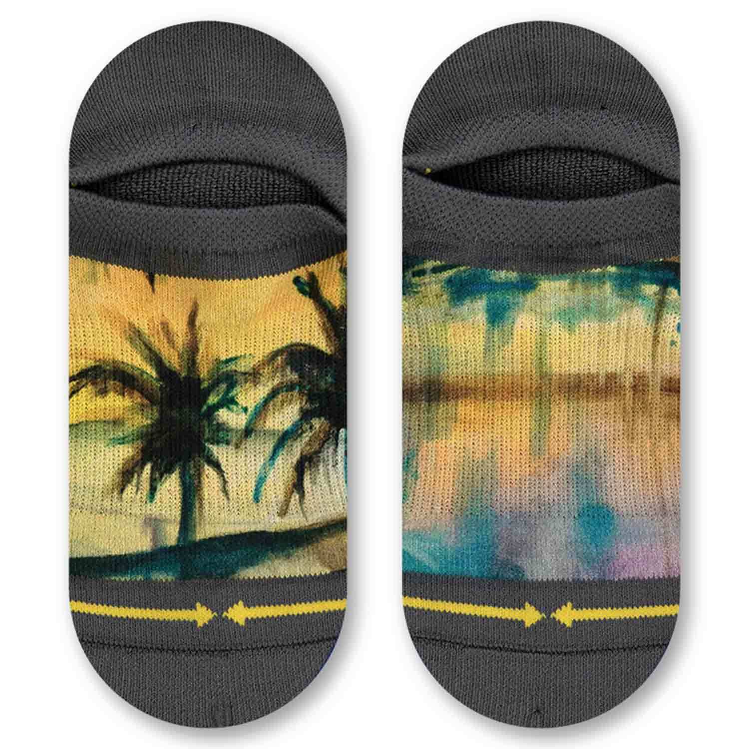 Maia Negre Liquid Sunset No Show Socks | West Marine