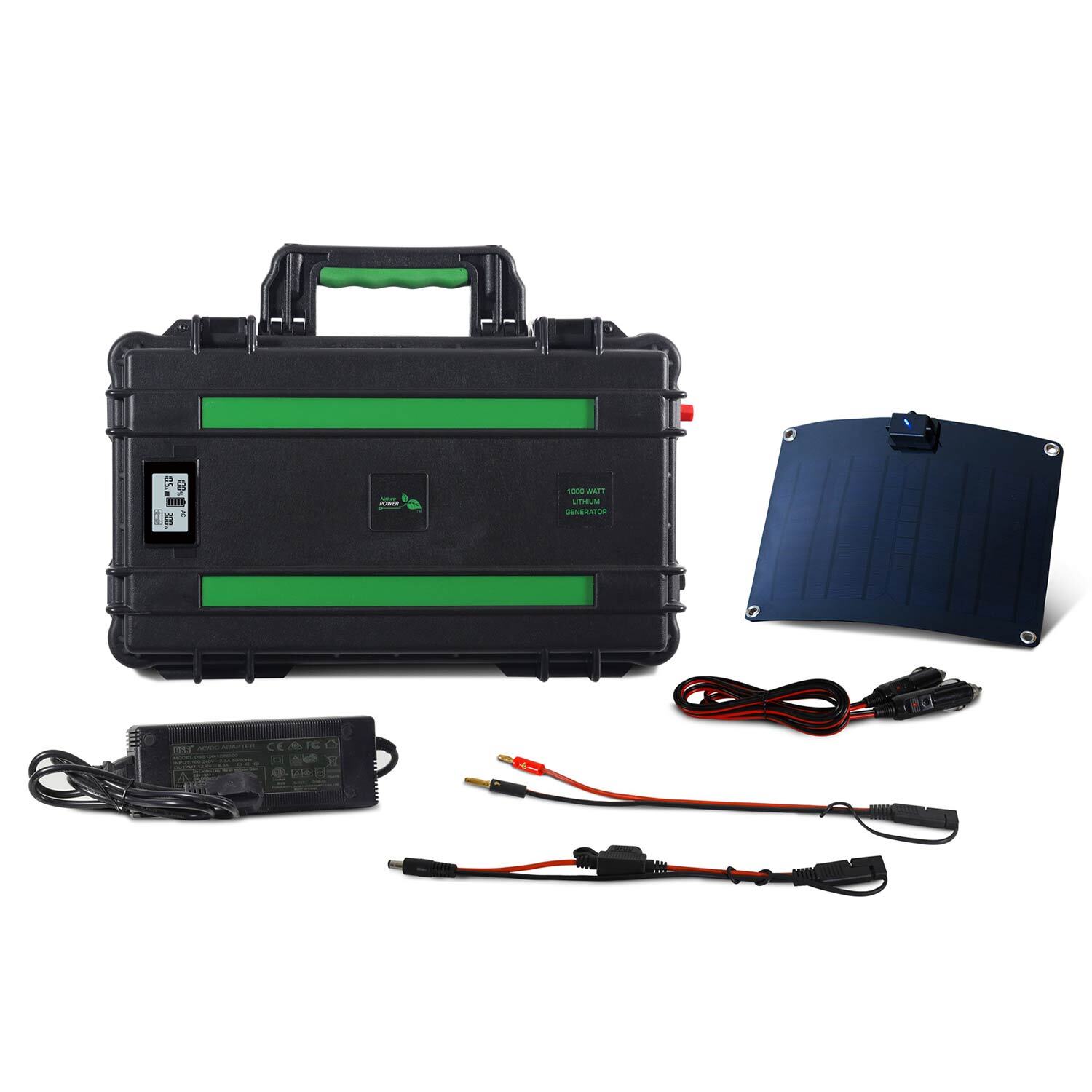 NATURE POWER 1000 Watt PureSine Solar Power Pack System