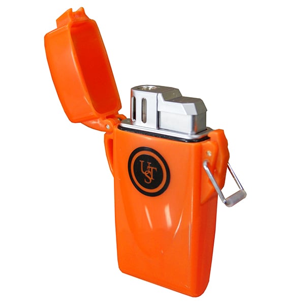 ULTIMATE SURVIVAL TECHNOLOGIES Floating Lighter, Orange