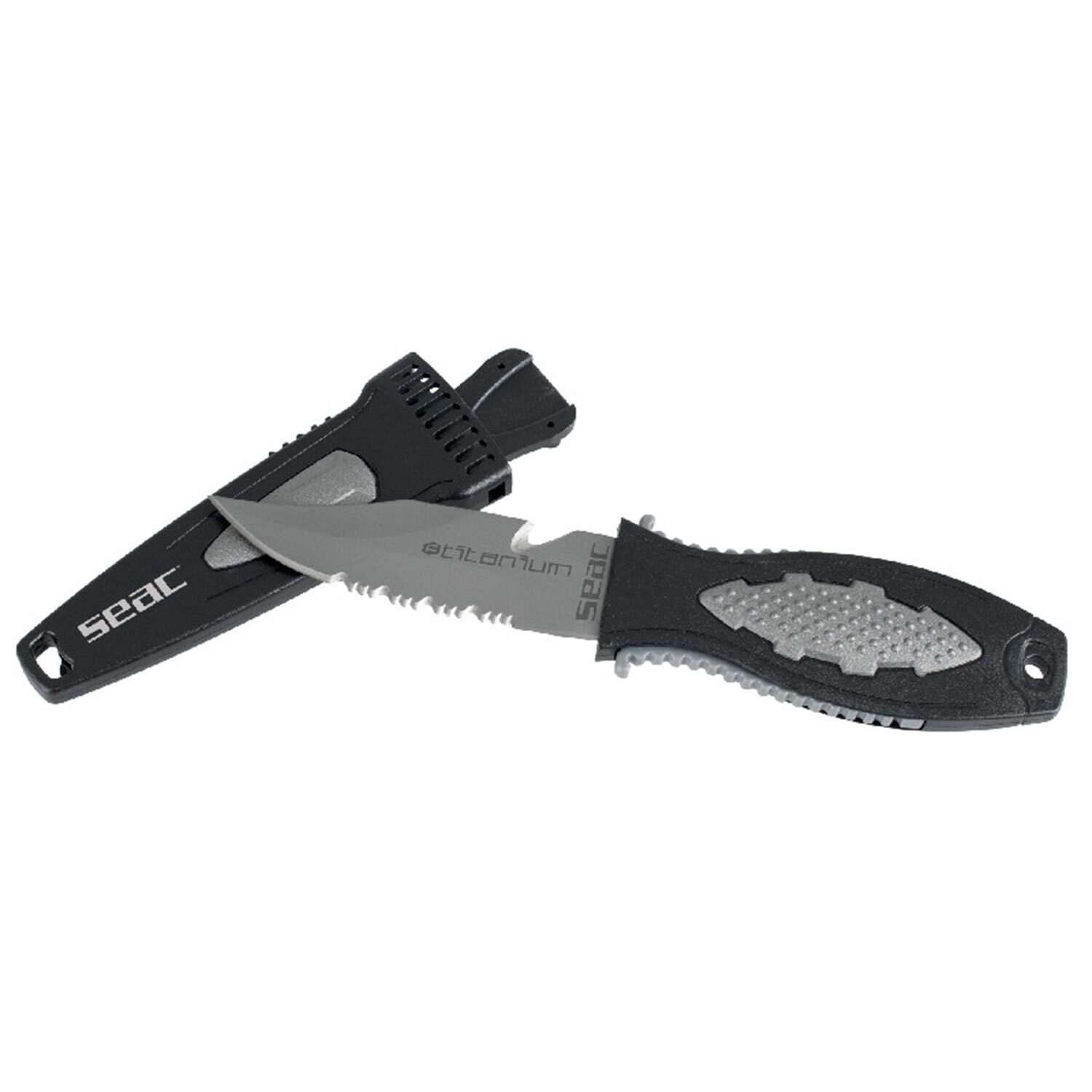 SEAC USA Titanium Dive Knife with Scabbard