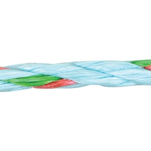 SAMSON ROPE 1" Ultra Blue Three-Strand Line, Sold by Foot