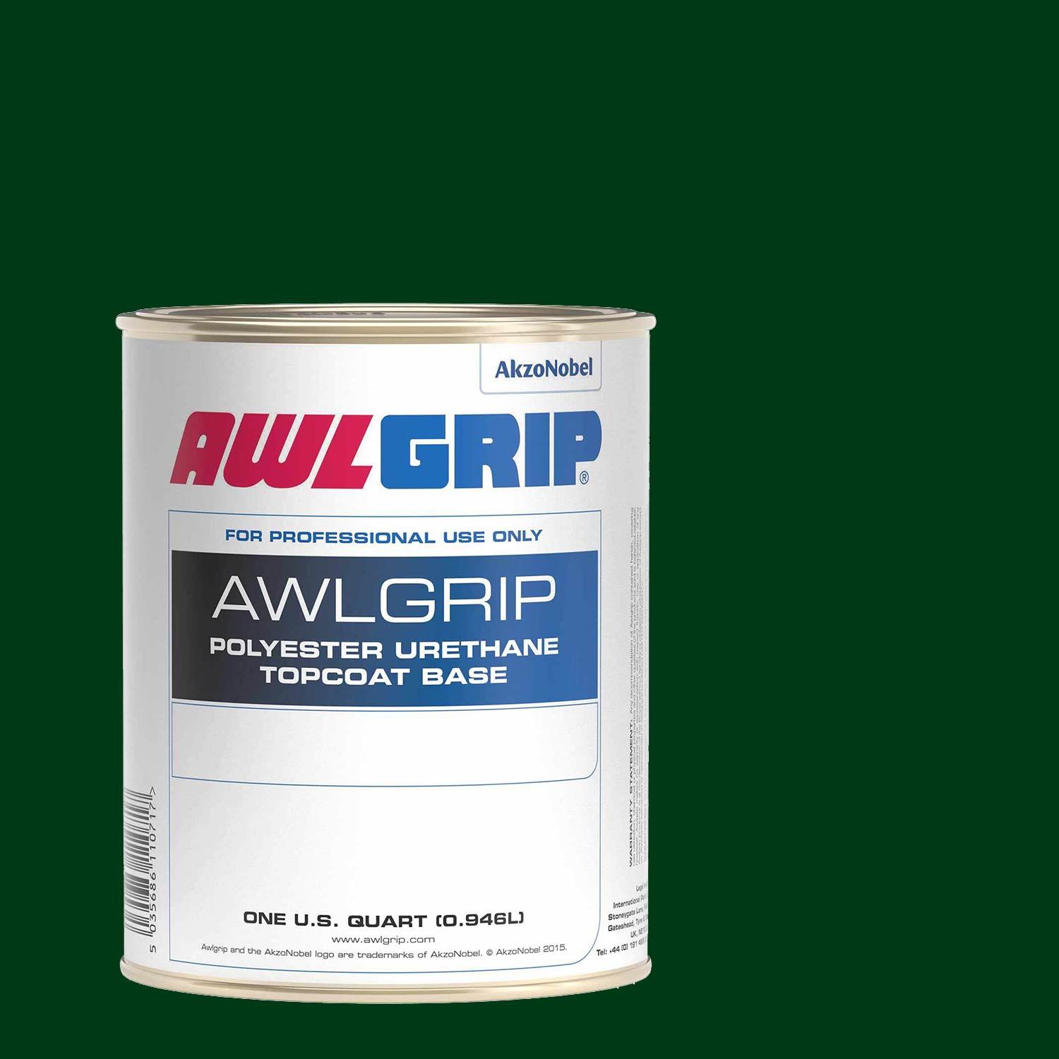AWLGRIP Two-Part Enamel Paint, Jade Mist Green, Quart