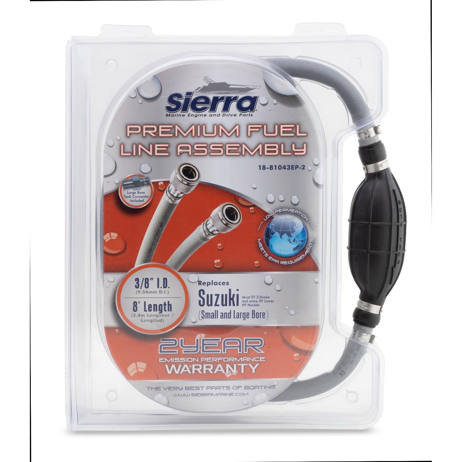 SIERRA Suzuki Fuel Line Assembly - EPA