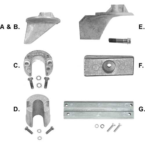 QUICKSILVER Anodes & Anode Kit