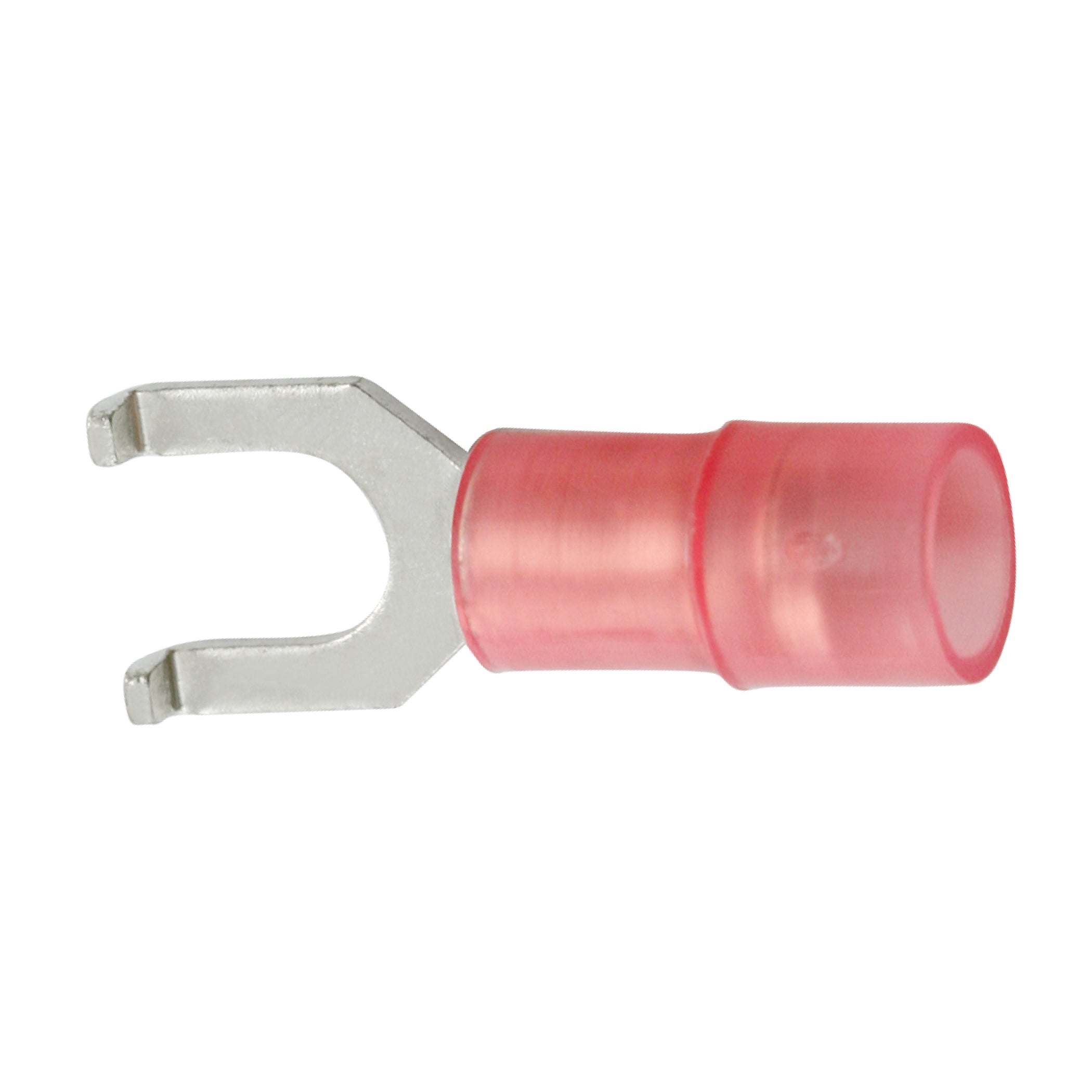 SEAFIT Nylon-Insulated Double Crimp Flange Spade Terminals, 10-Pack