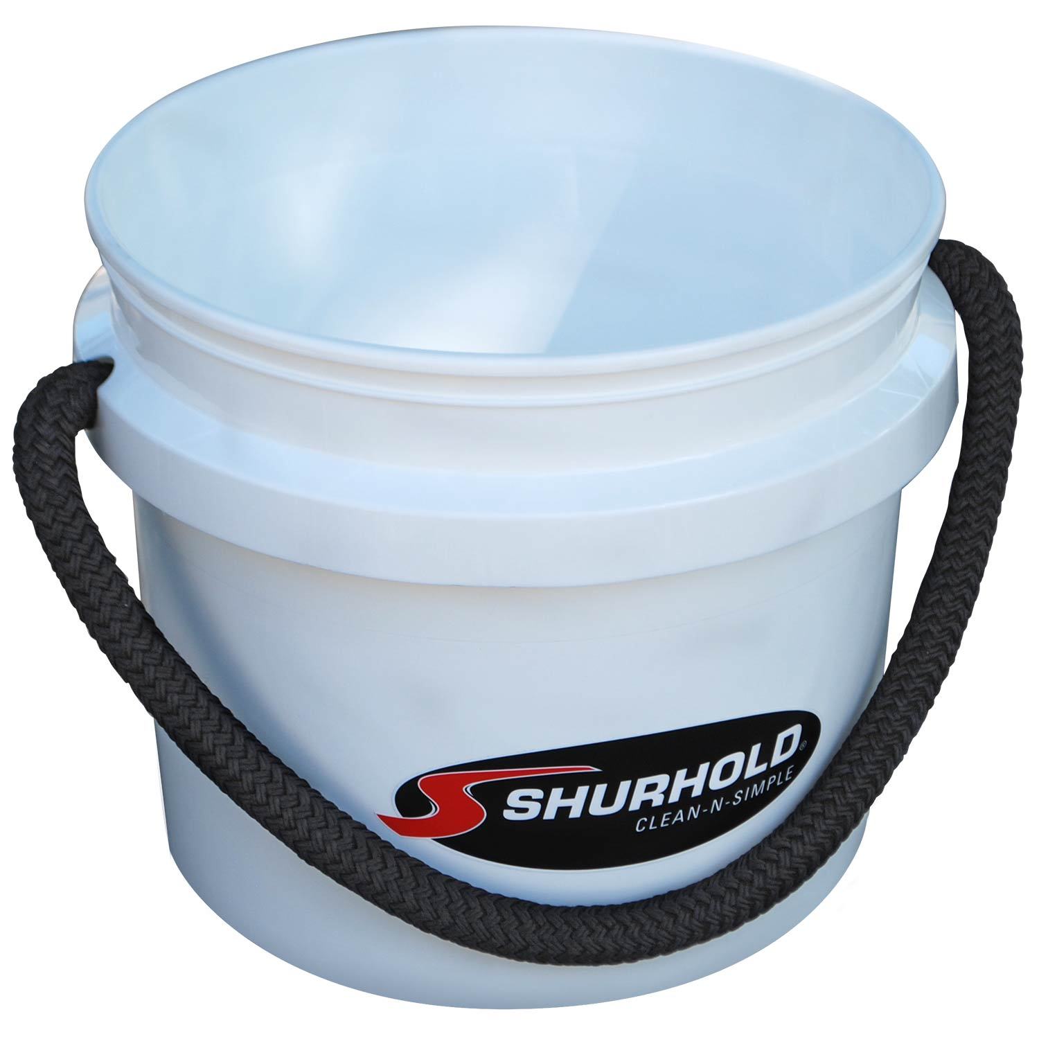 SHURHOLD 3 1/2 Gallon Plastic Bucket, White