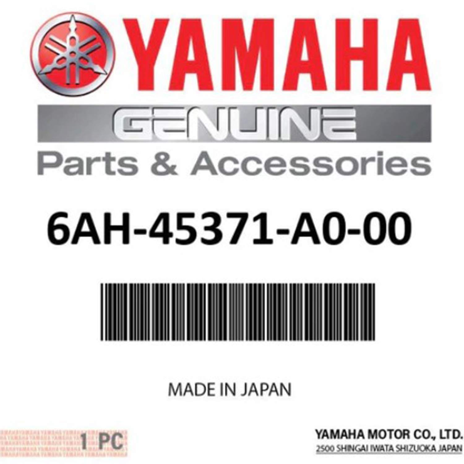 YAMAHA Yamaha 6AH-45371-A0-00 Trim Tab