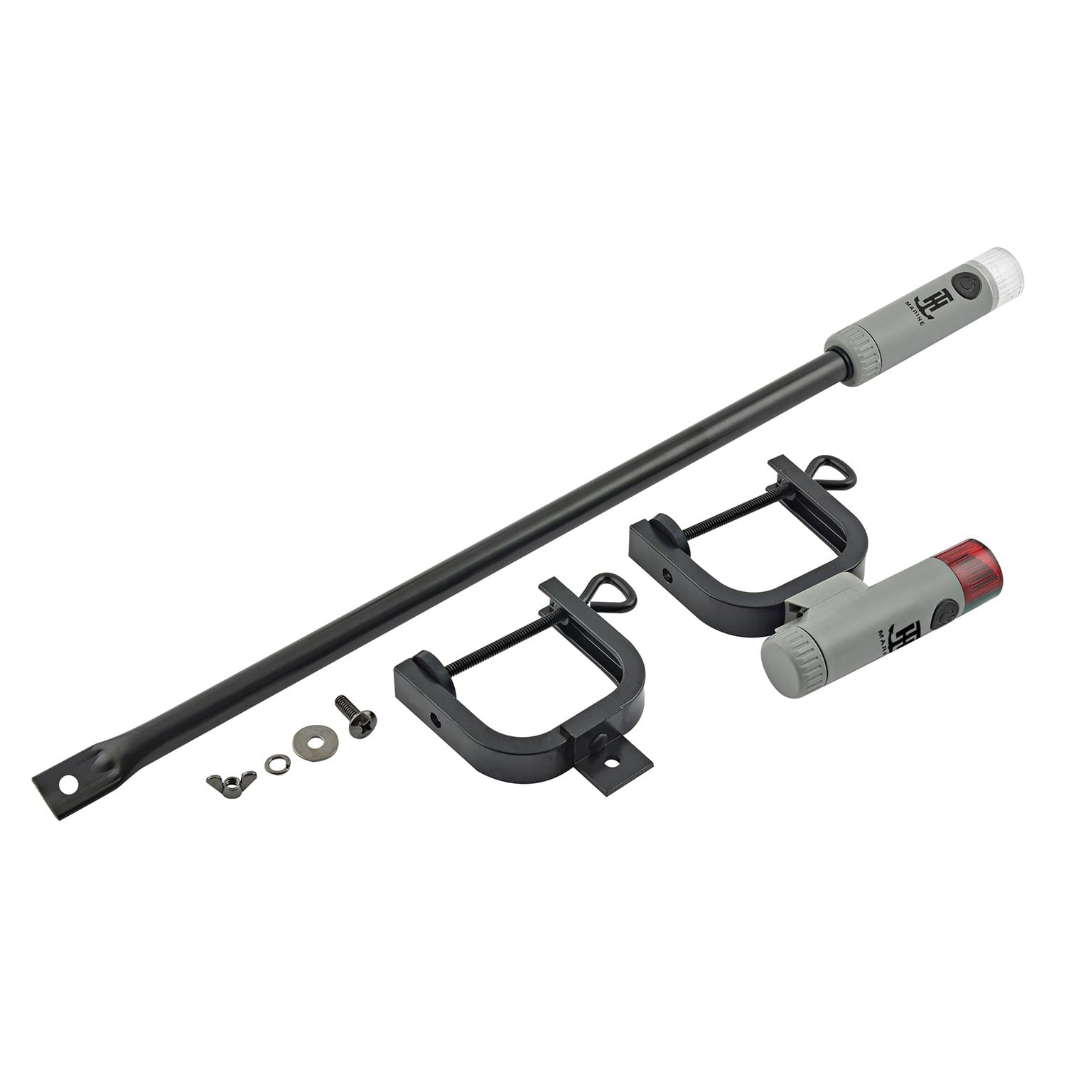 SeaVolt LED Navigation Light Combo Clamp-On Battery Operated