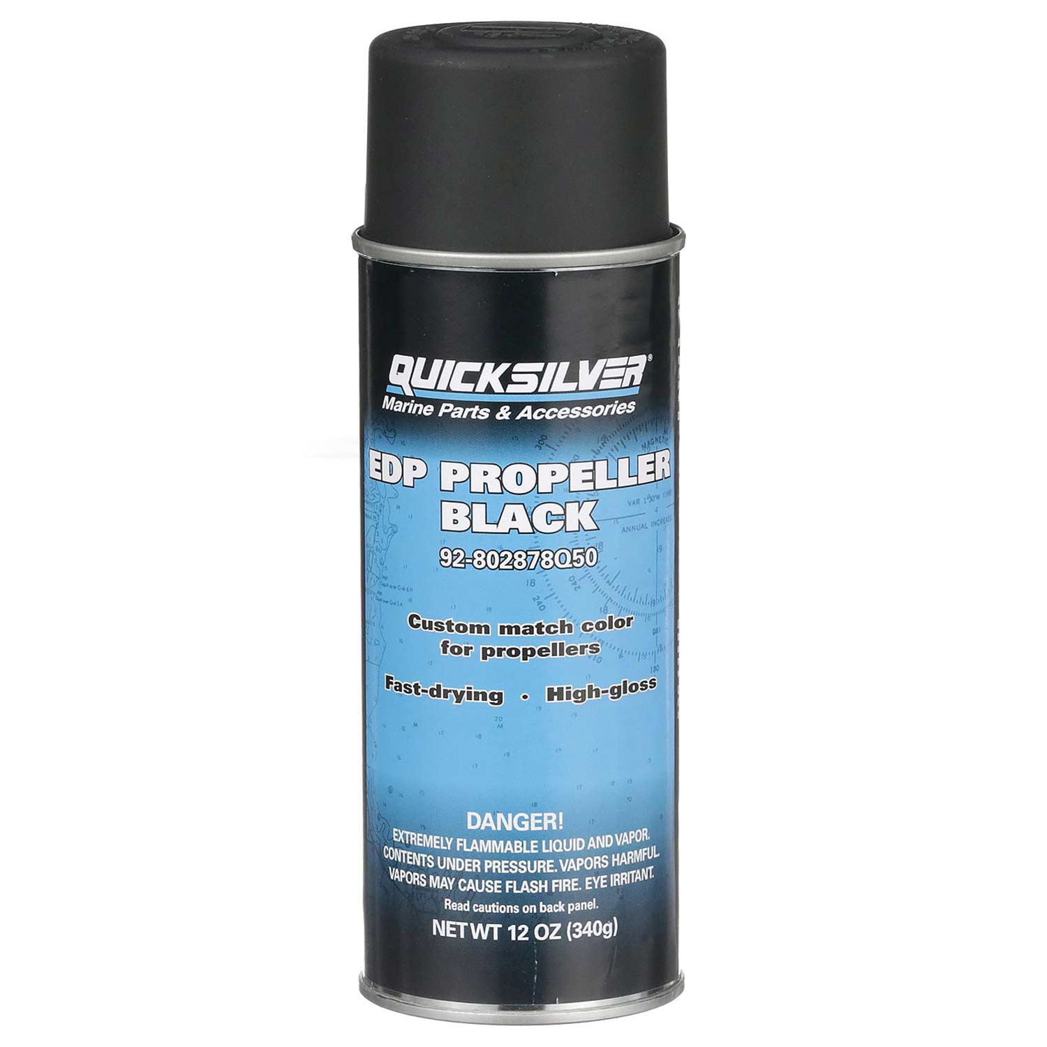 Mercury/Quicksilver 802878Q50 Propeller Black Satin Paint