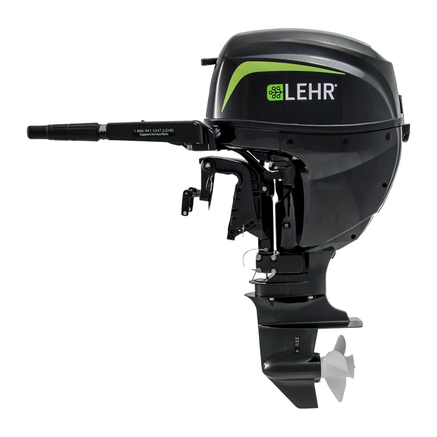 LEHR 15hp Propane Powered 4 Stroke Outboard Engine, Short Shaft ...