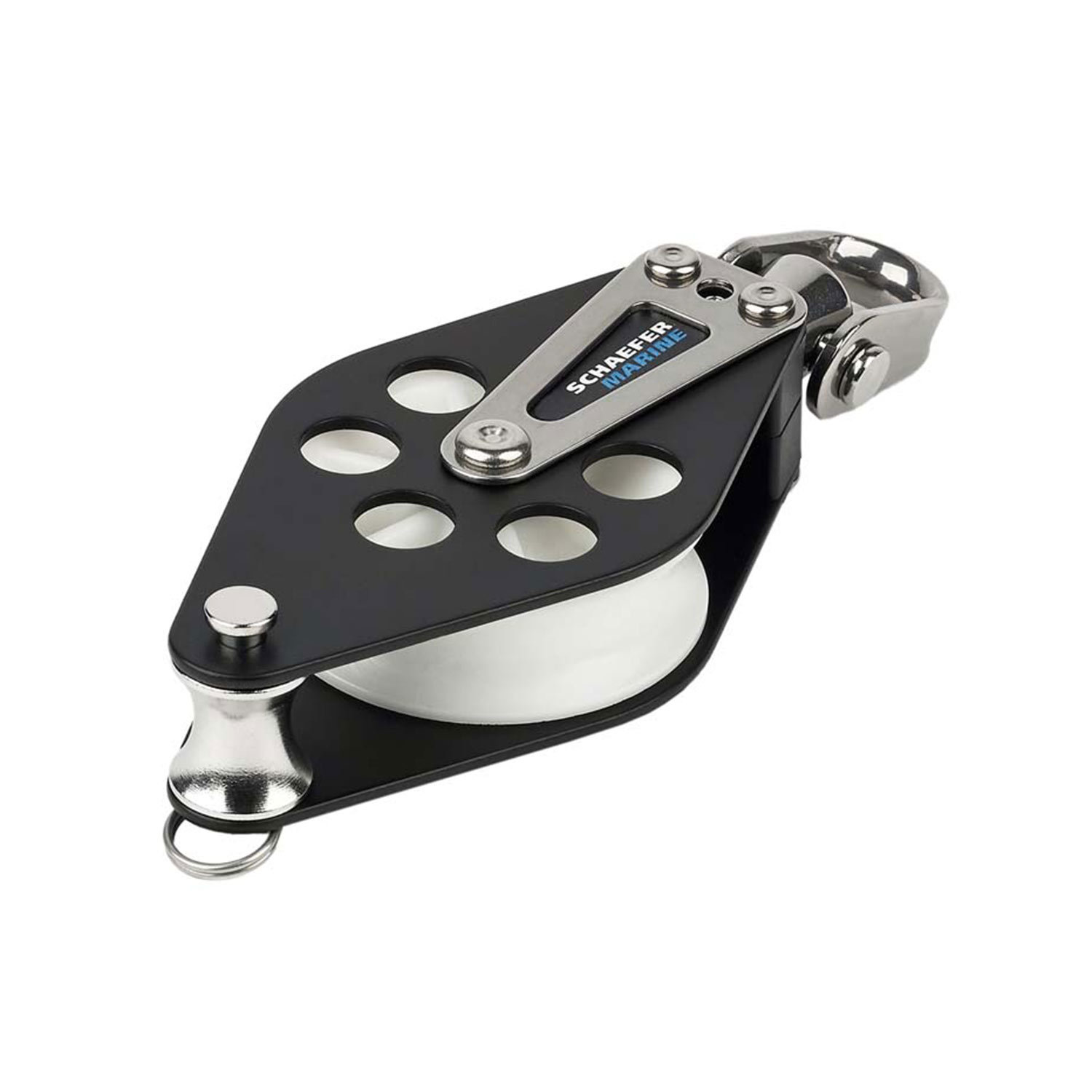 SCHAEFER 7 Series Universal Head Block, Single with Becket, Aluminum ...