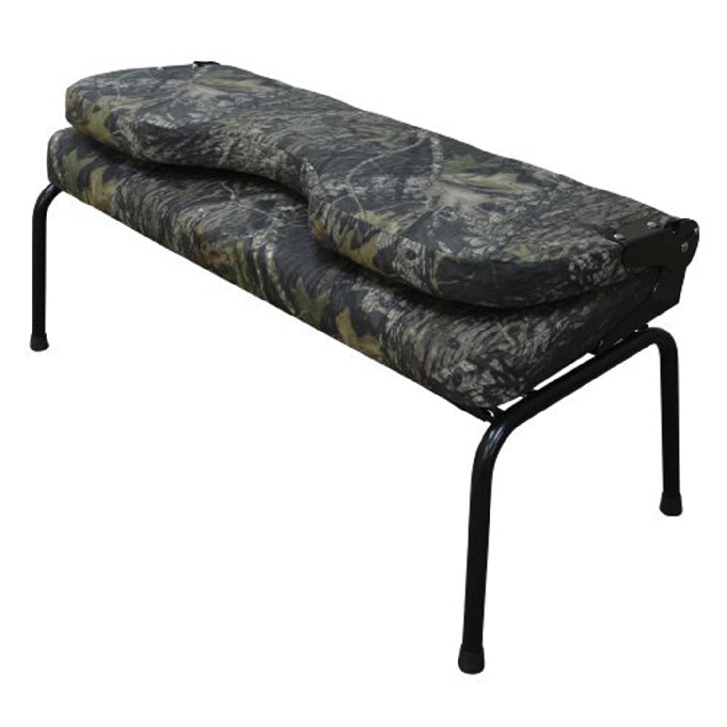 WISE SEATING 43" Commander II Camouflage Bench Fold Down Seat, Vinyl
