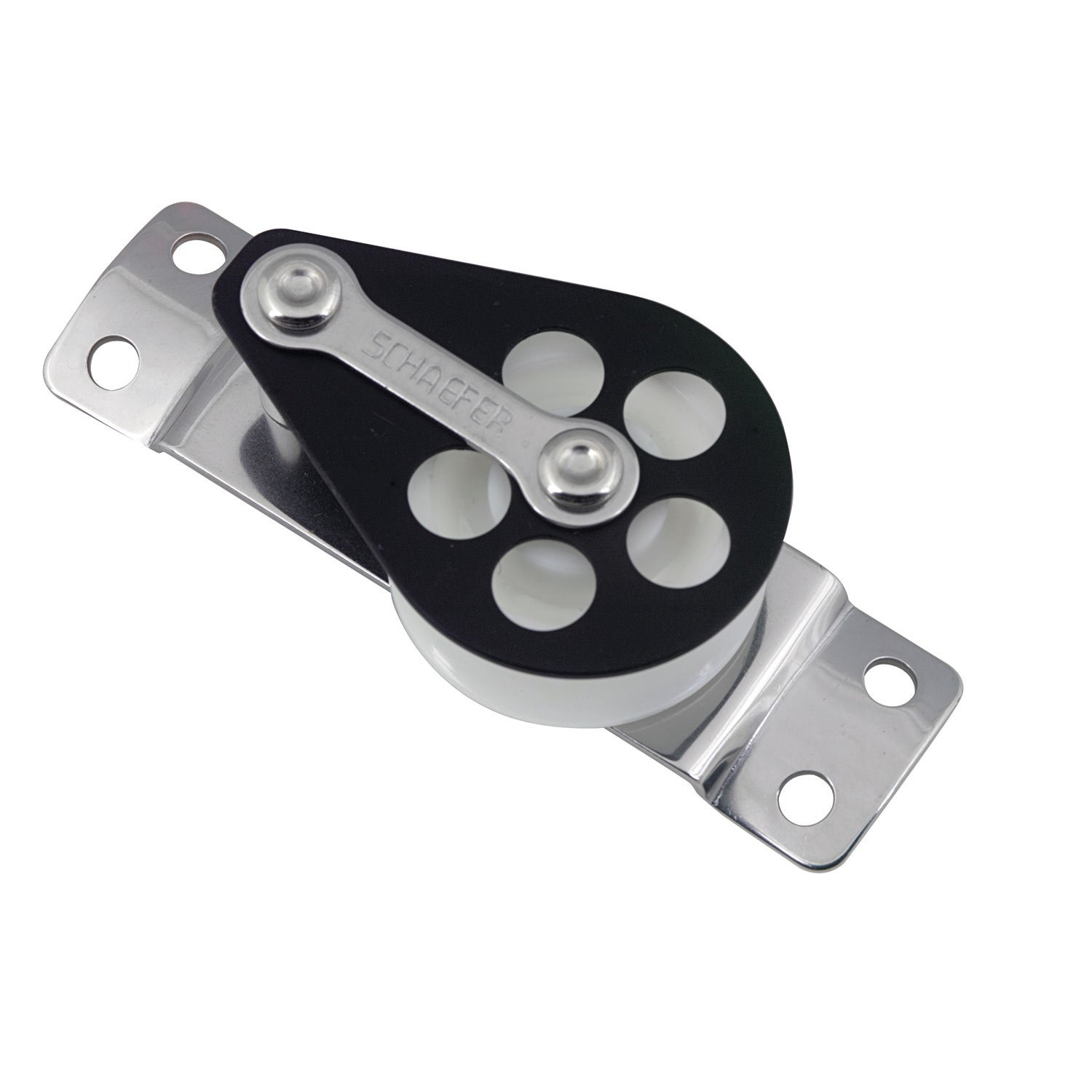 SCHAEFER Single Cheek Block on Curved Base, 2.2oz.