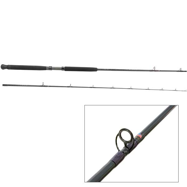 SEEKER FISHING RODS All Roller Jig/Trolling Rod, 6'L, 60-80 Line Rating