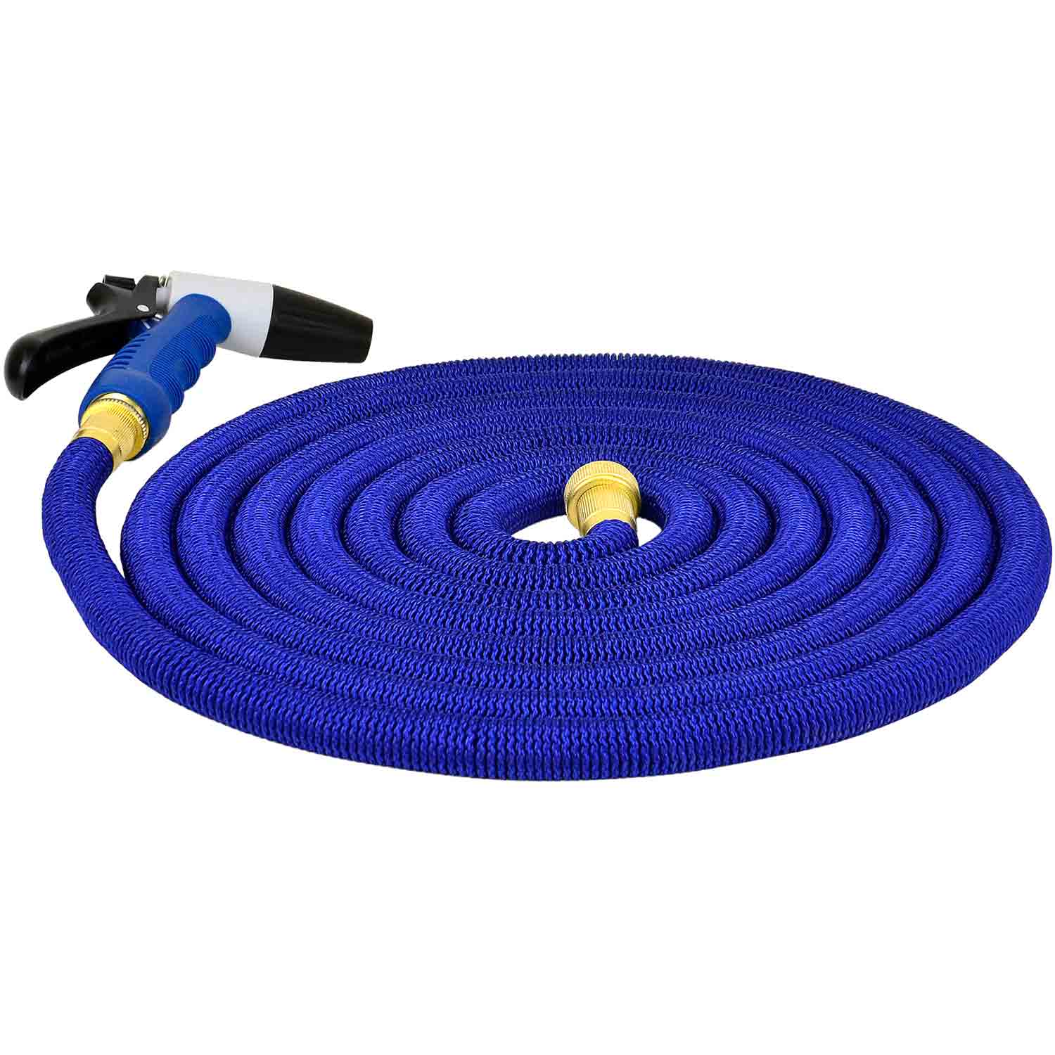 HOSECOIL 50' Expandable Hose Kit with Nozzle and Storage Bag