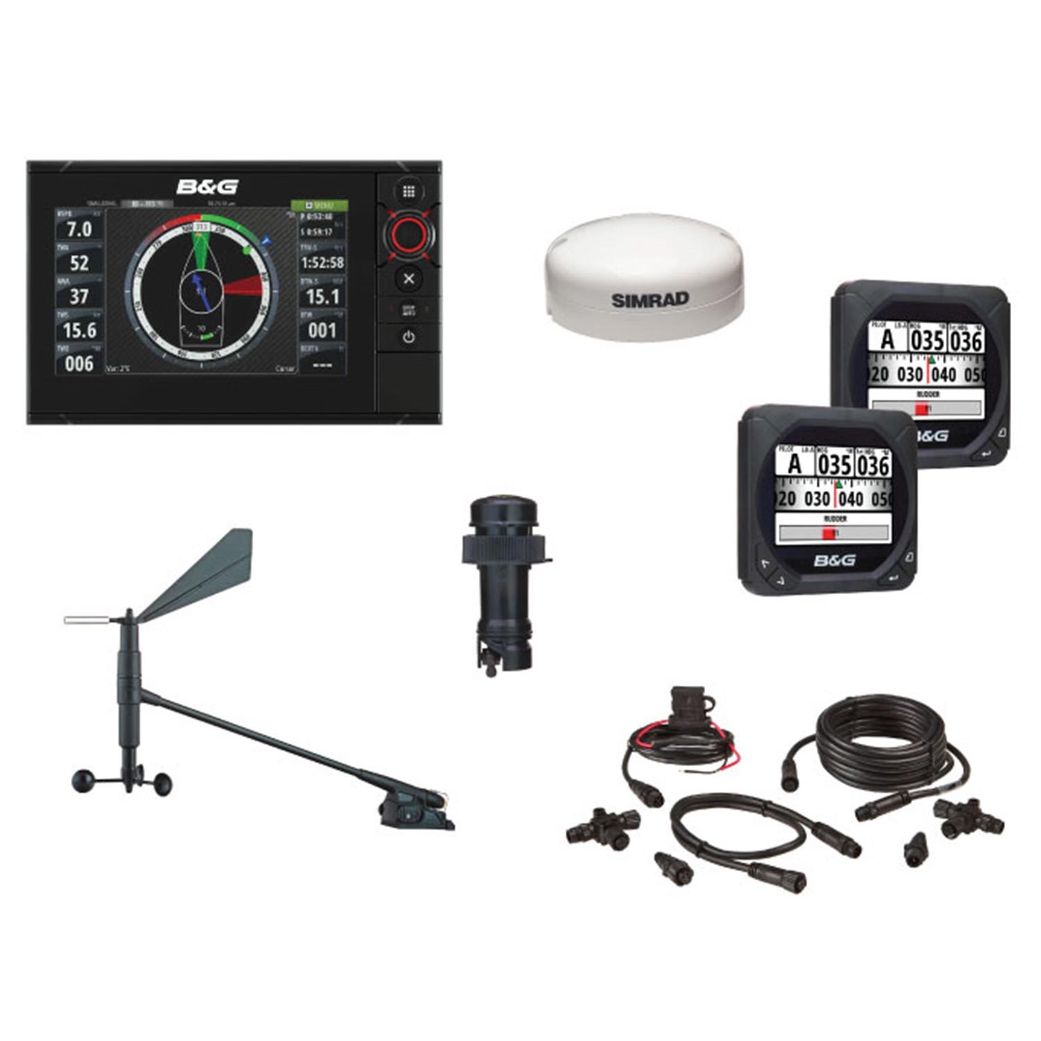 B&G Zeus² 7 Chartplotter Navigation System in a Box