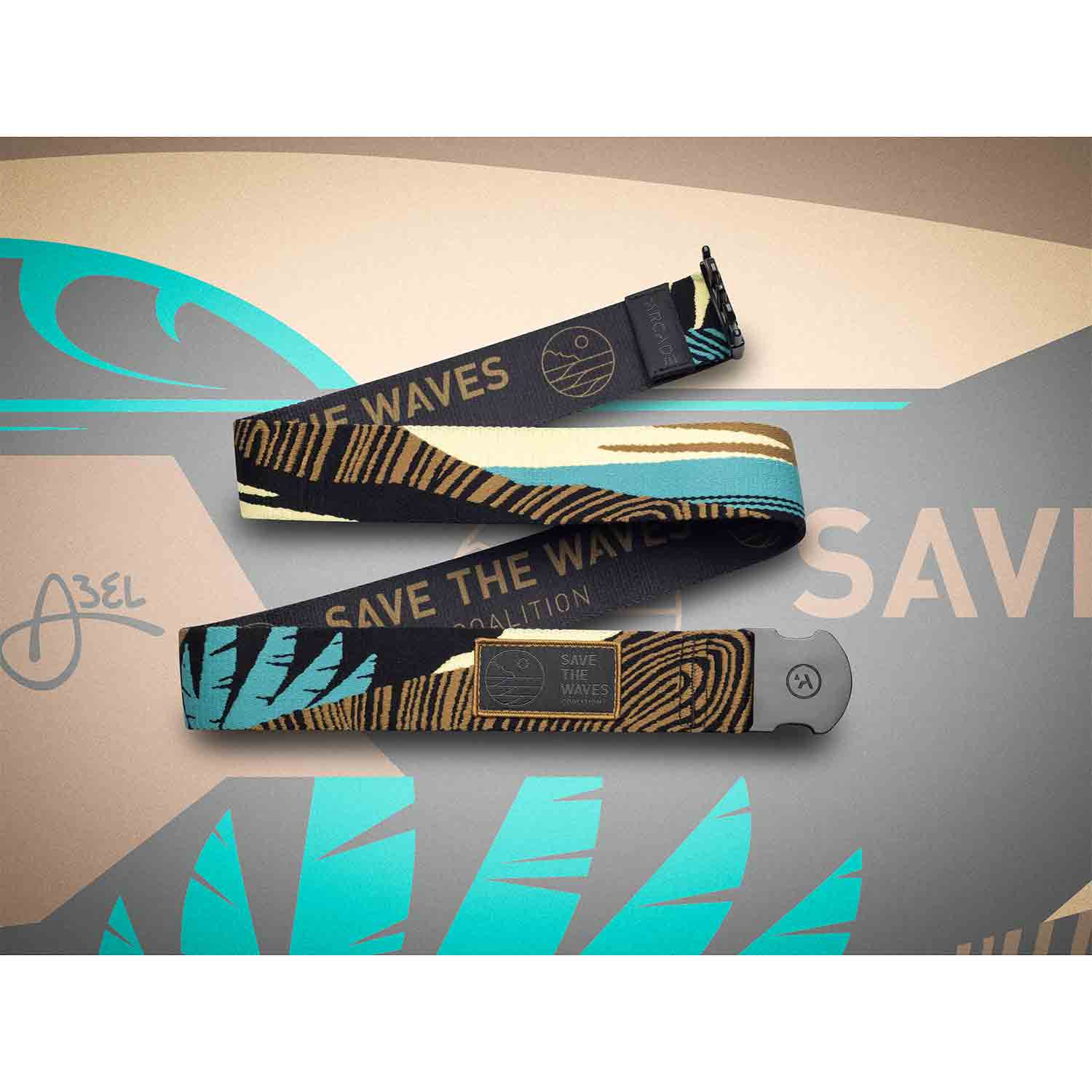 ARCADE BELTS Save the Waves Belt