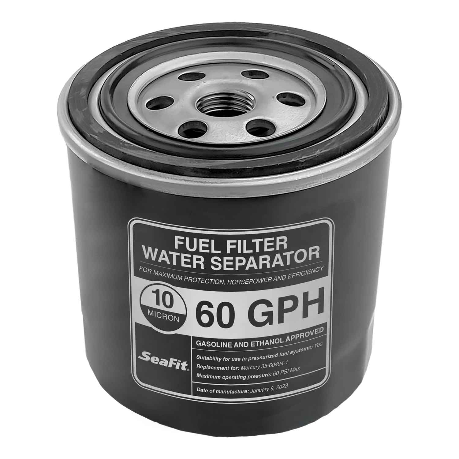 SEAFIT Fuel Filter / Water Separator, Canister