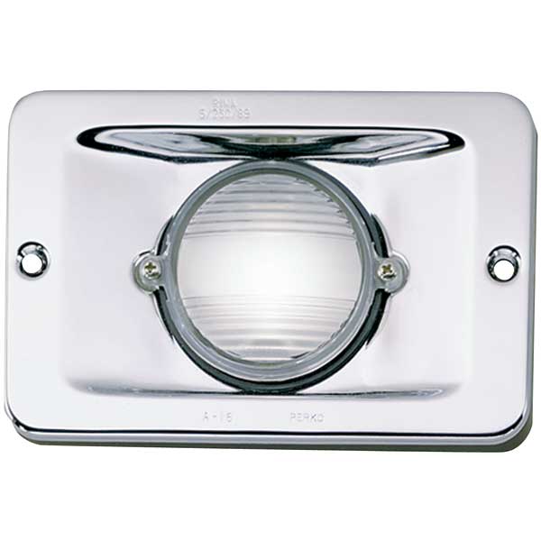 PERKO Flush Mount Rectangular Stern Navigation Light