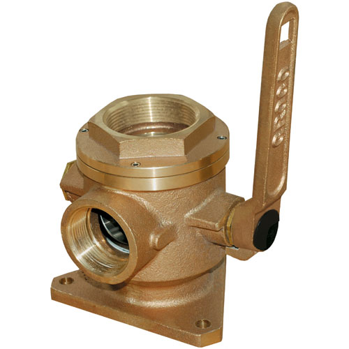 GROCO Bronze Full-Flow Safety Seacocks
