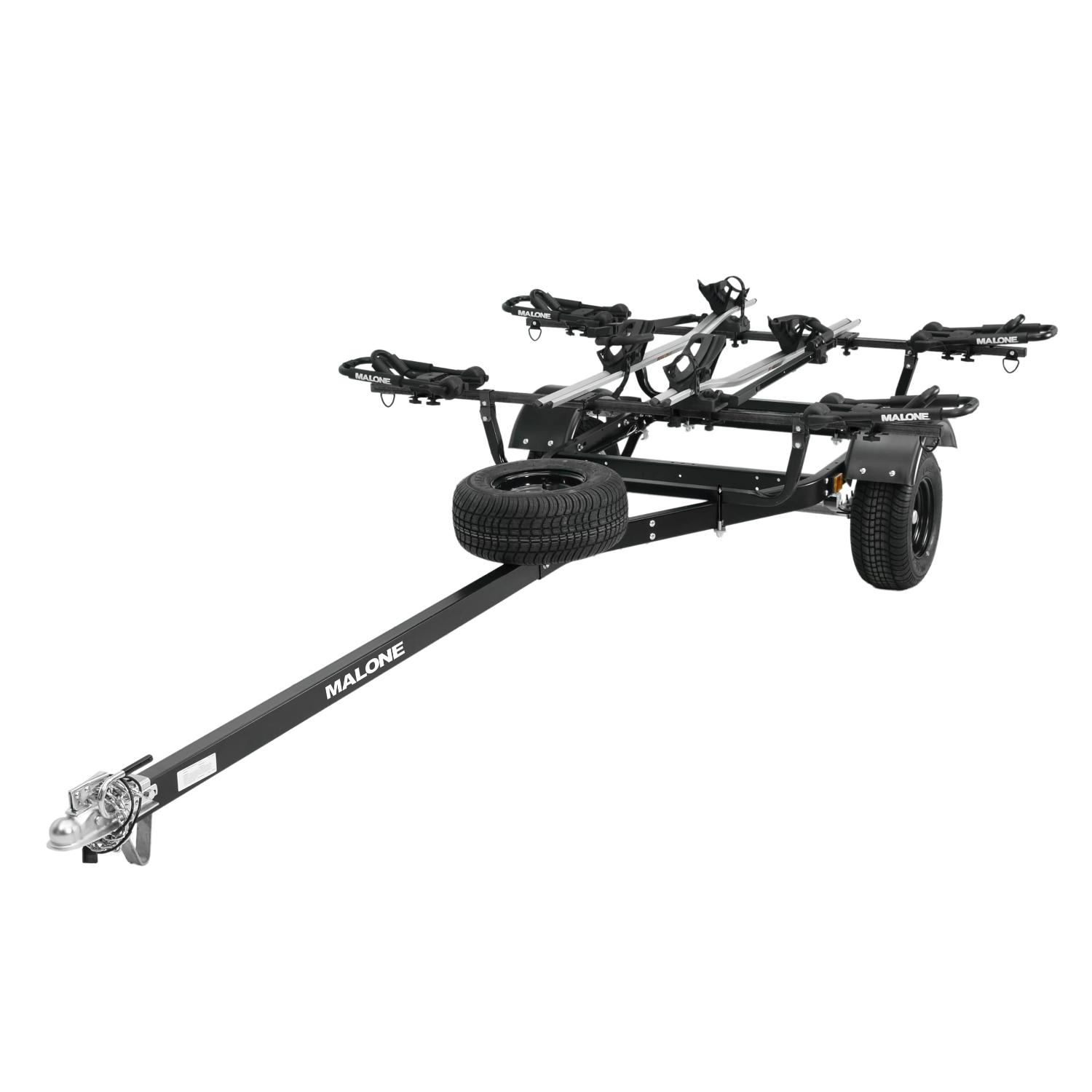 MALONE AUTO RACKS MicroSport Off-Road 2 Kayak/2 Bike Trailer Package (2 ...