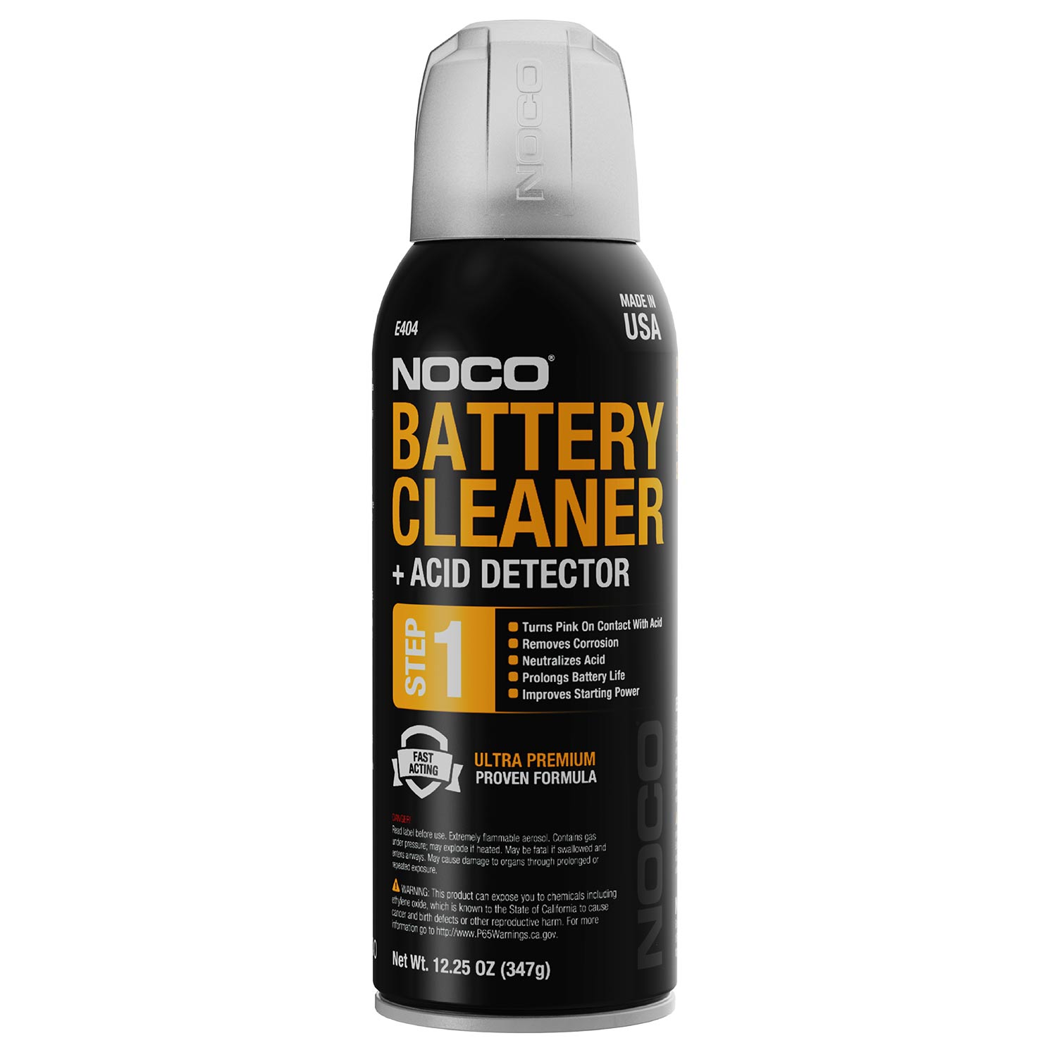 THE NOCO COMPANY Noco E404 Battery Cleaner & Acid Detector, 14oz