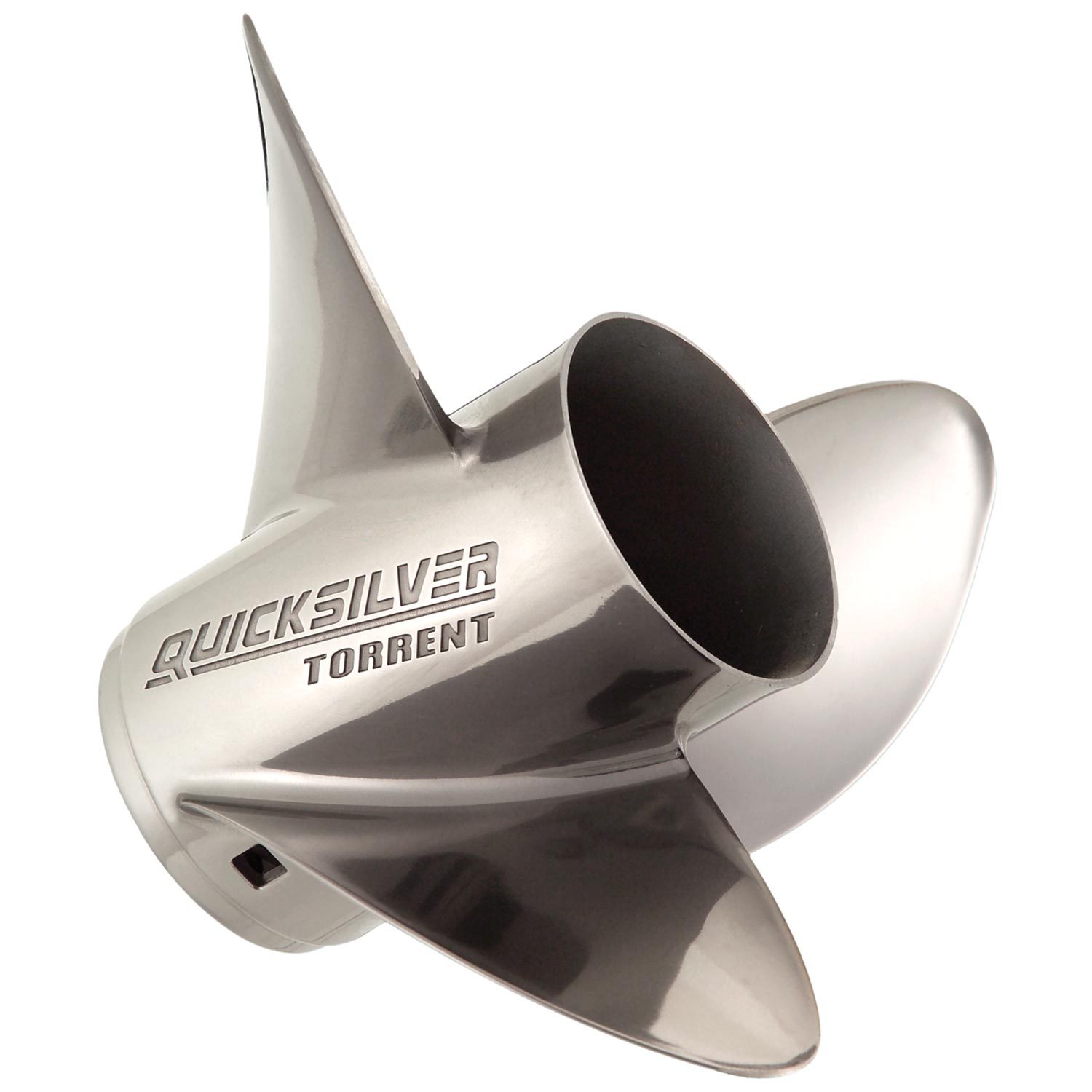 MERCURY MARINE 14 5/8" x 35" Quicksilver Torrent 3-Blade, RH, Stainless ...
