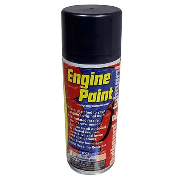 Moeller Engine Spray Paint OEM-Match Marine Engine Finishes
