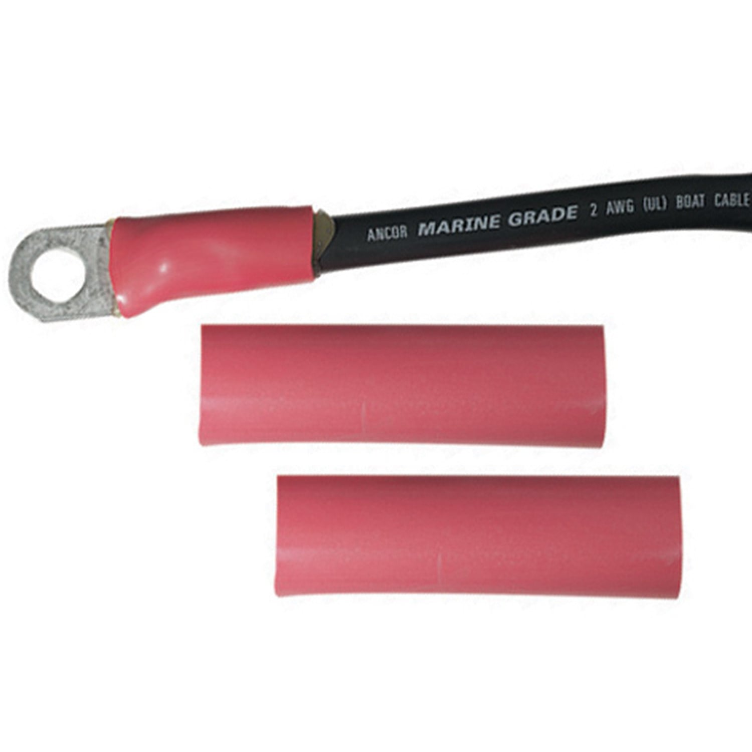 ANCOR 1" x 6" Tubing, Red, 2-Pack