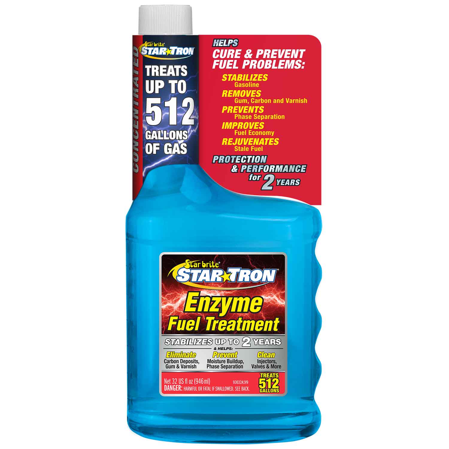 STAR BRITE Star Tron® Gasoline Additive, 32 oz.