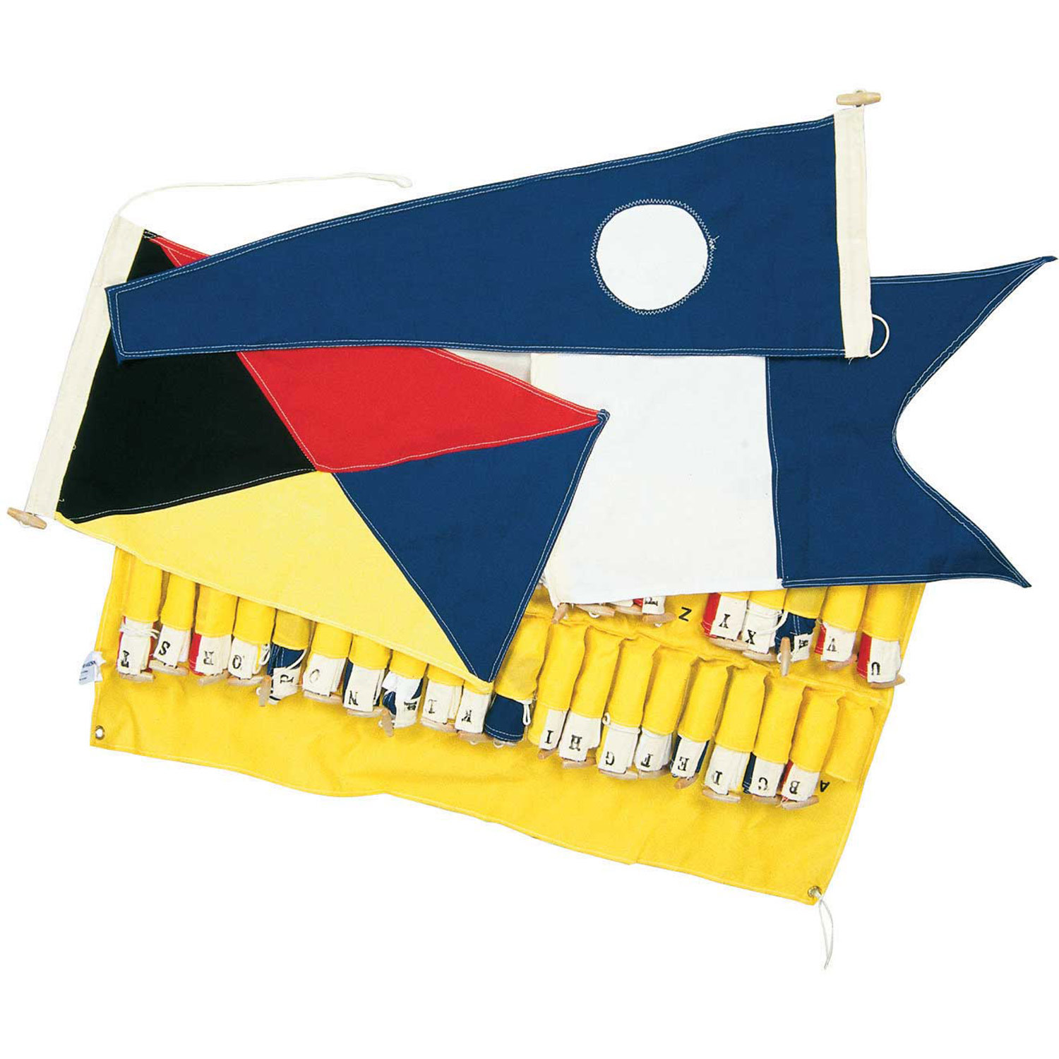 WEST MARINE International Code Signal Flags, 18”L x 12”W