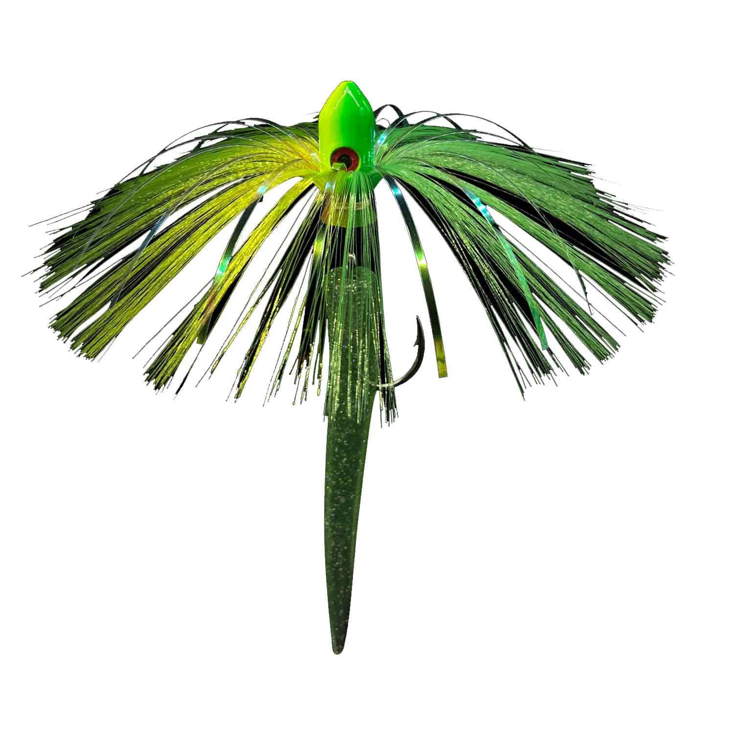 CHATTER LURES Joe Shute Jigs with RonZ Tail, 8oz.