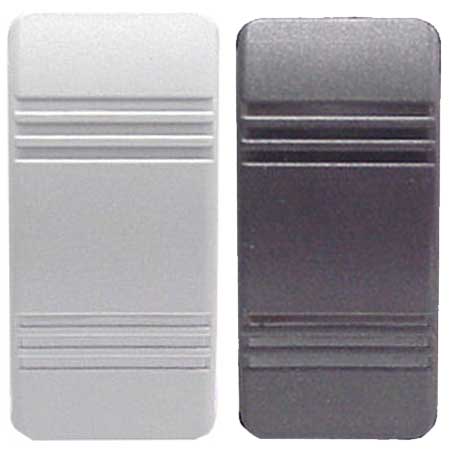 SIERRA Standard Weather Resistant Contura III Rocker Switch (1 Black, 1 ...