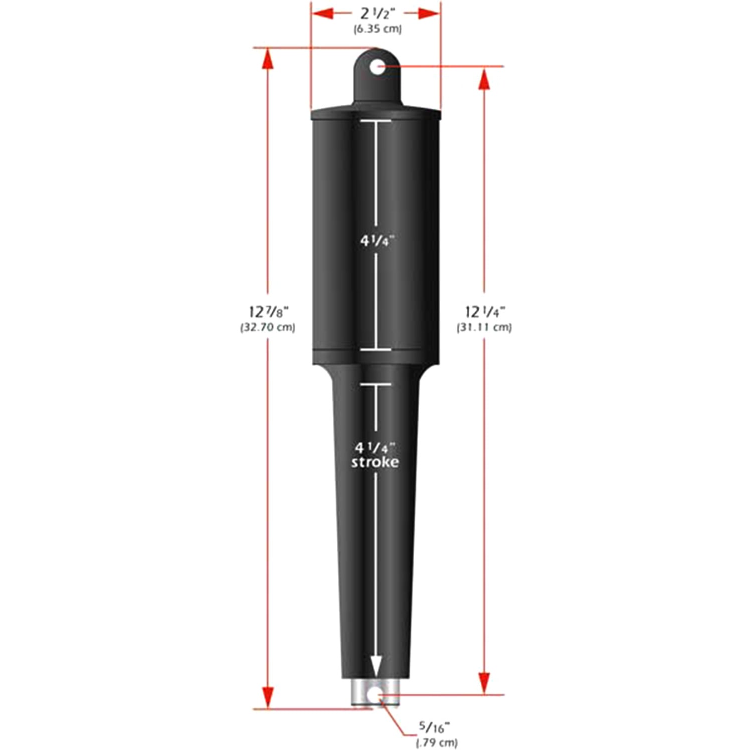 Lenco Marine 102HD 12‑V Actuator – Heavy‑Duty Replacement