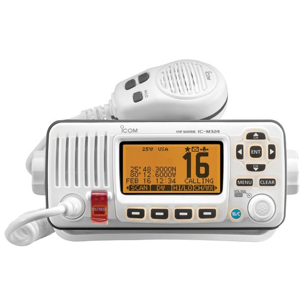 ICOM M324G Fixed-Mount VHF Radio with GPS Receiver