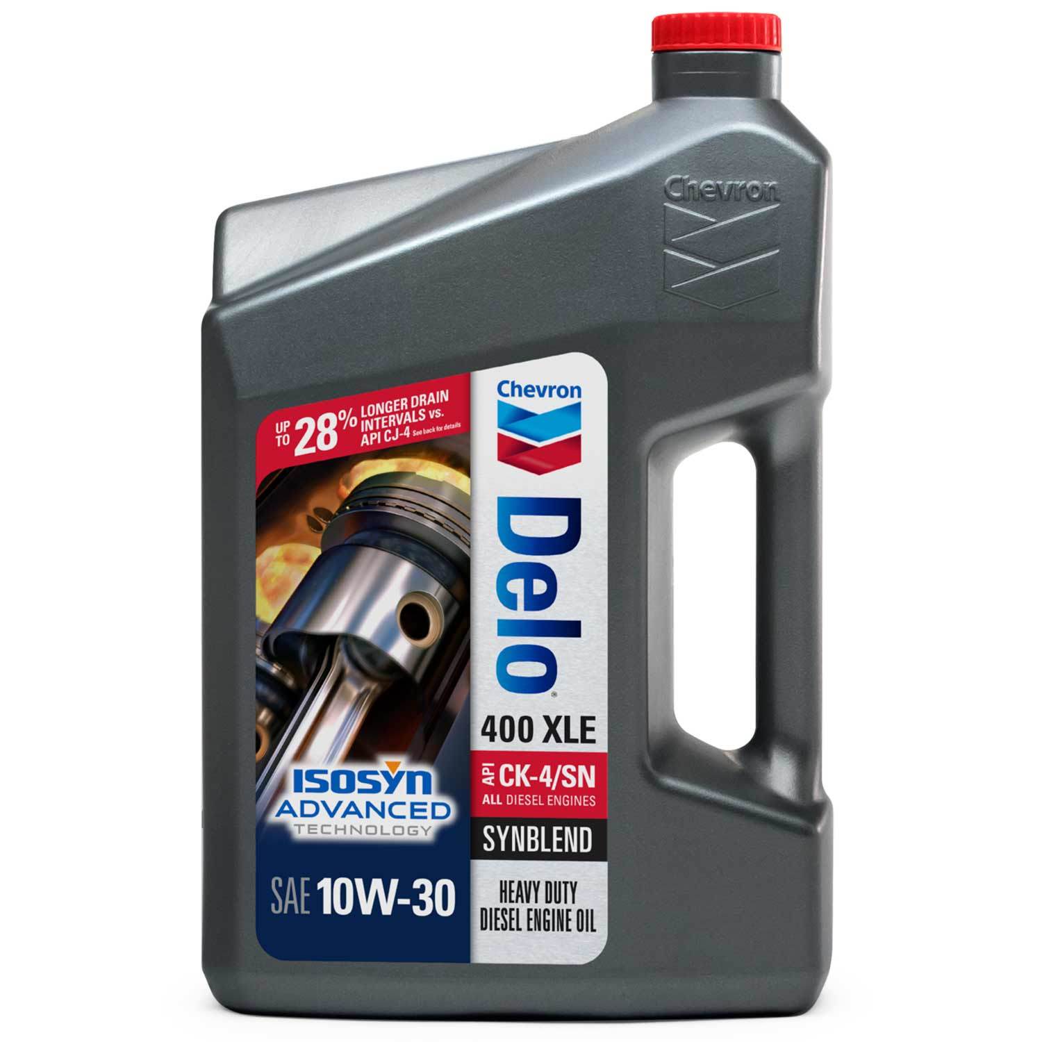 CHEVRON Delo 400 XLE Synblend Motor Oil SAE 10W 30 1 Gallon West
