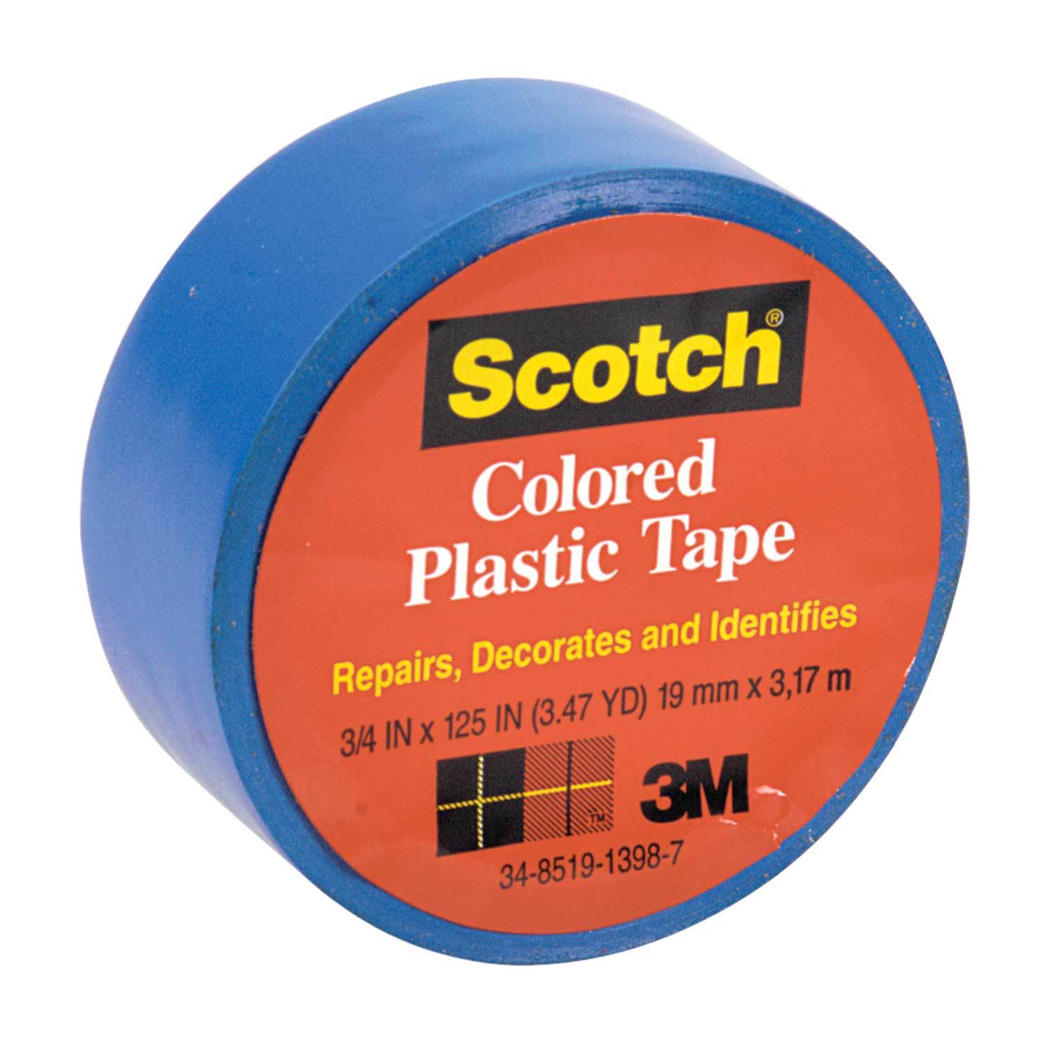 3M Plastic Rigging Tape, Blue
