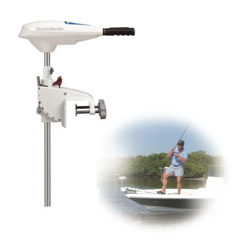 MOTORGUIDE Great White Saltwater Series Transom-Mount Trolling Motors