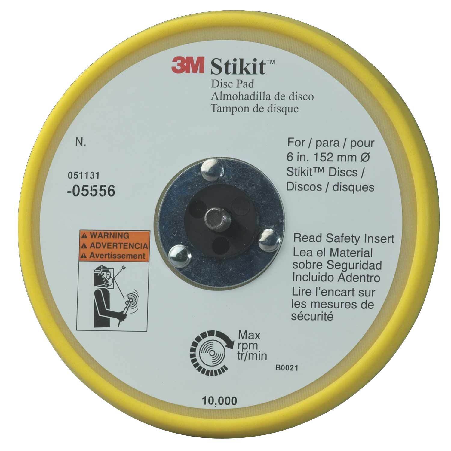 3M Soft Disc Pad - Low Profile, 6"