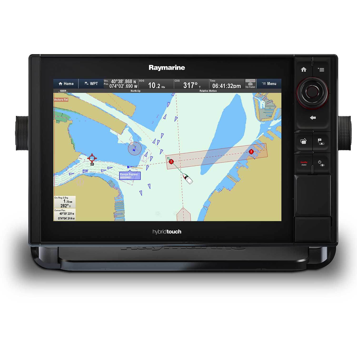 RAYMARINE eS127 Multifunction Display with Built-in Sonar WiFi and U.S ...