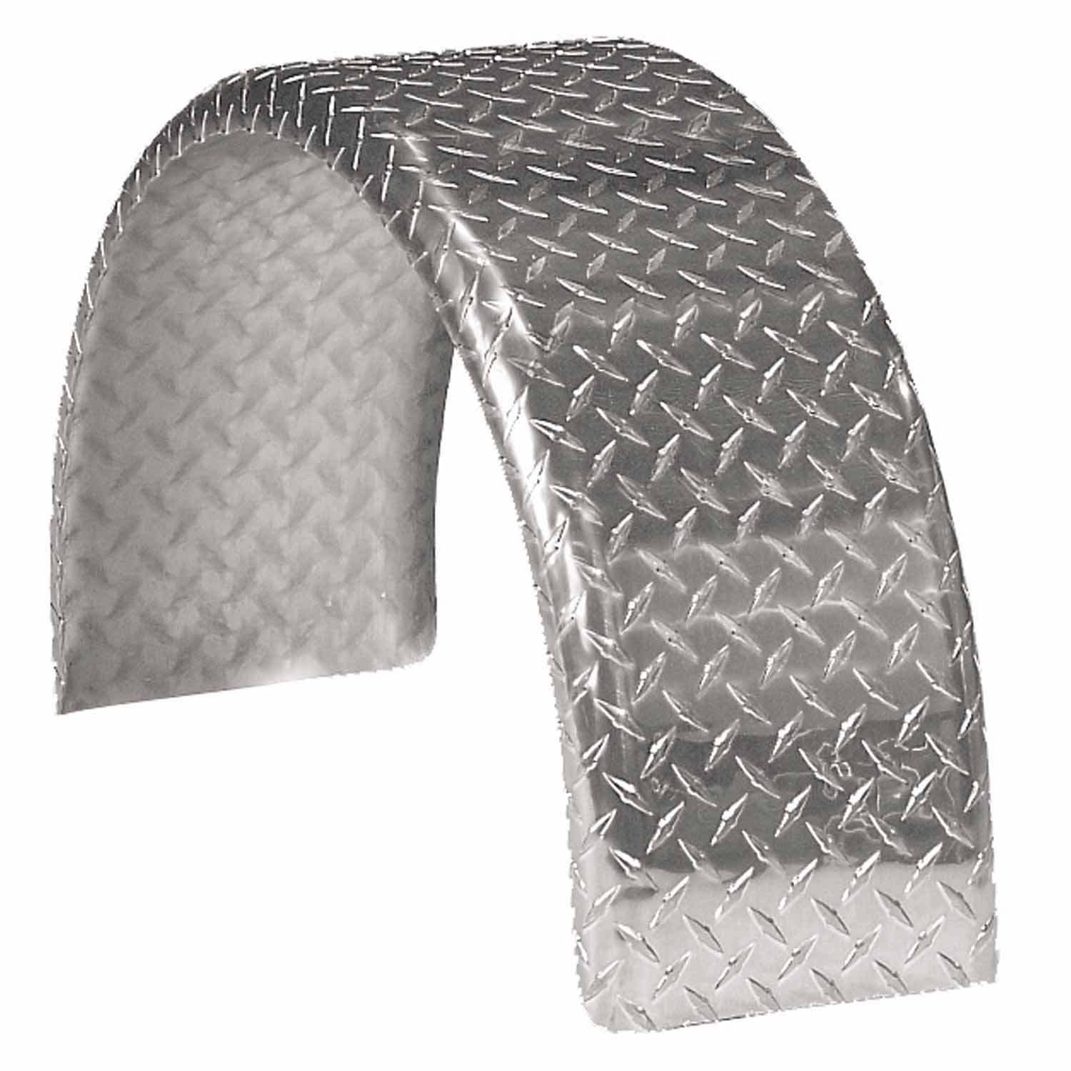 C E SMITH Round Aluminum Treadplate Trailer Fenders