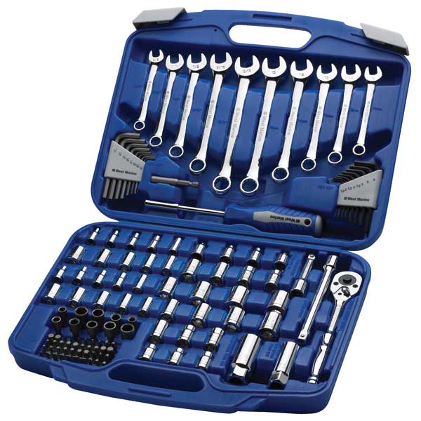 WEST MARINE 132-Piece Captain’s Tool Kit